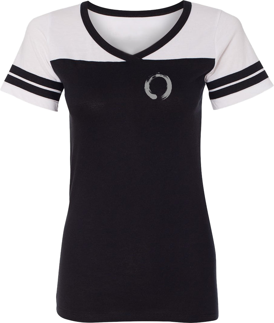 Enso Pocket Print Powder Puff Yoga Tee Shirt