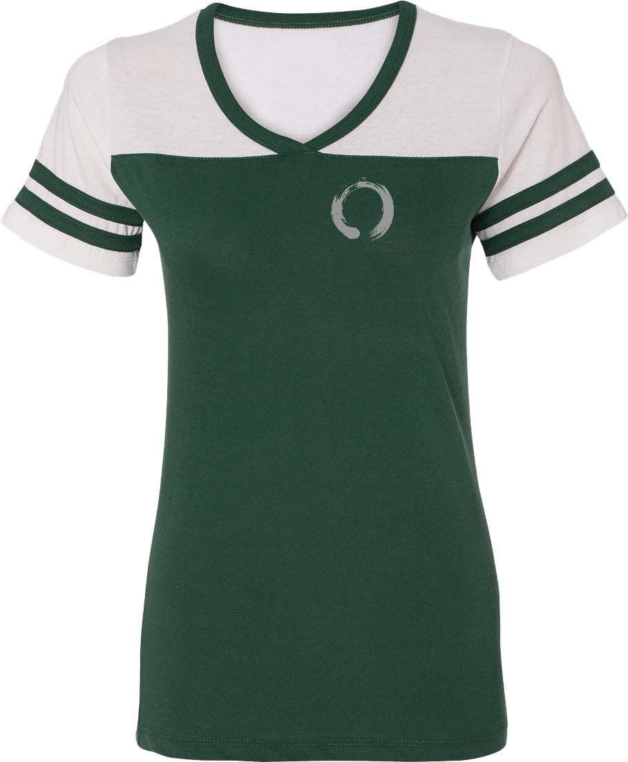 Enso Pocket Print Powder Puff Yoga Tee Shirt