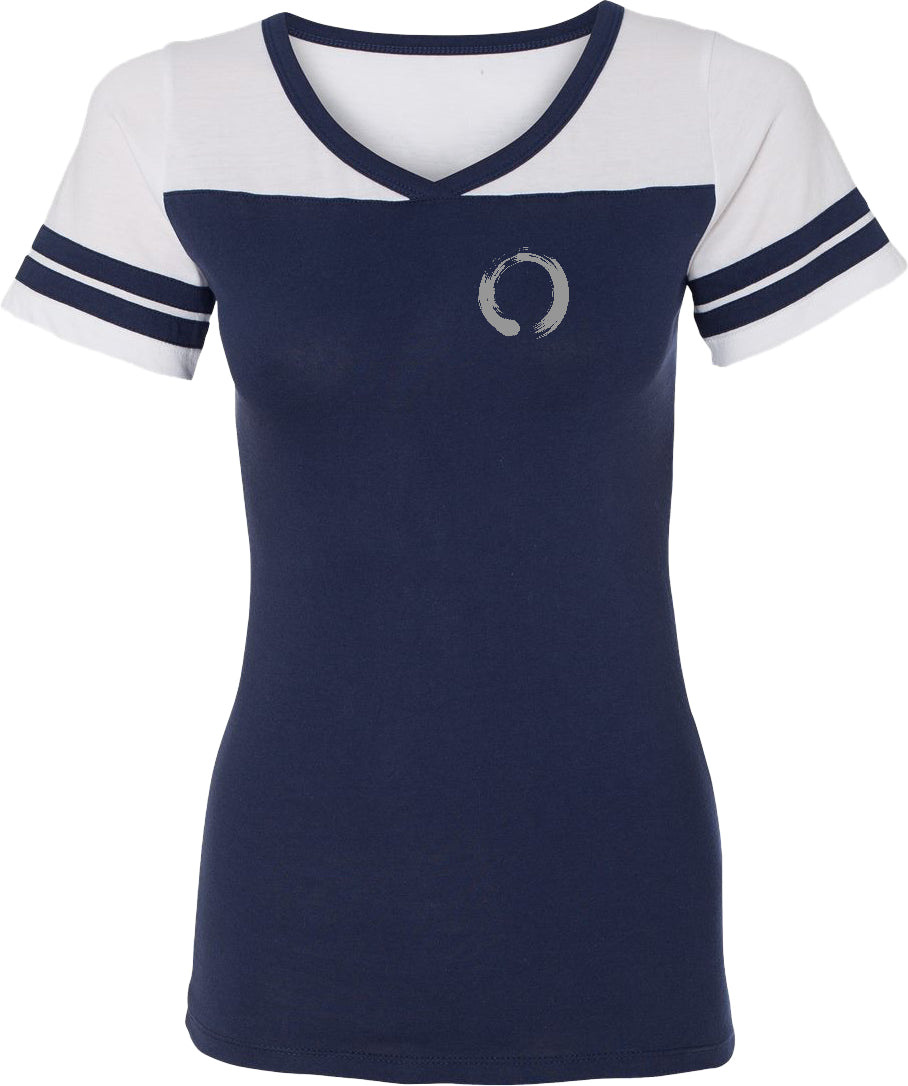 Enso Pocket Print Powder Puff Yoga Tee Shirt