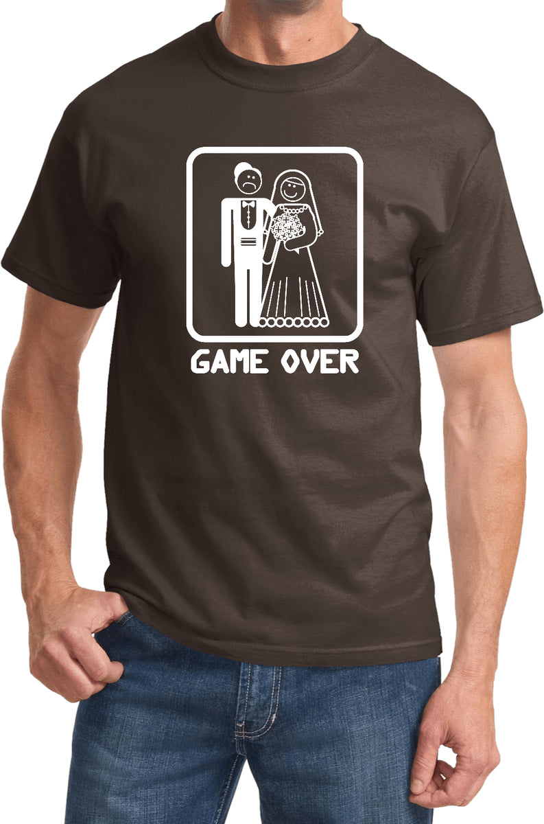 Game Over T-shirt White Print