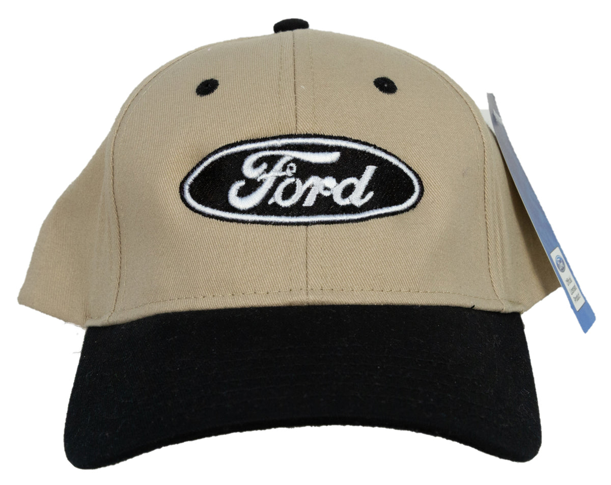 Ford Logo Hat Two Tone Embroidered Cap