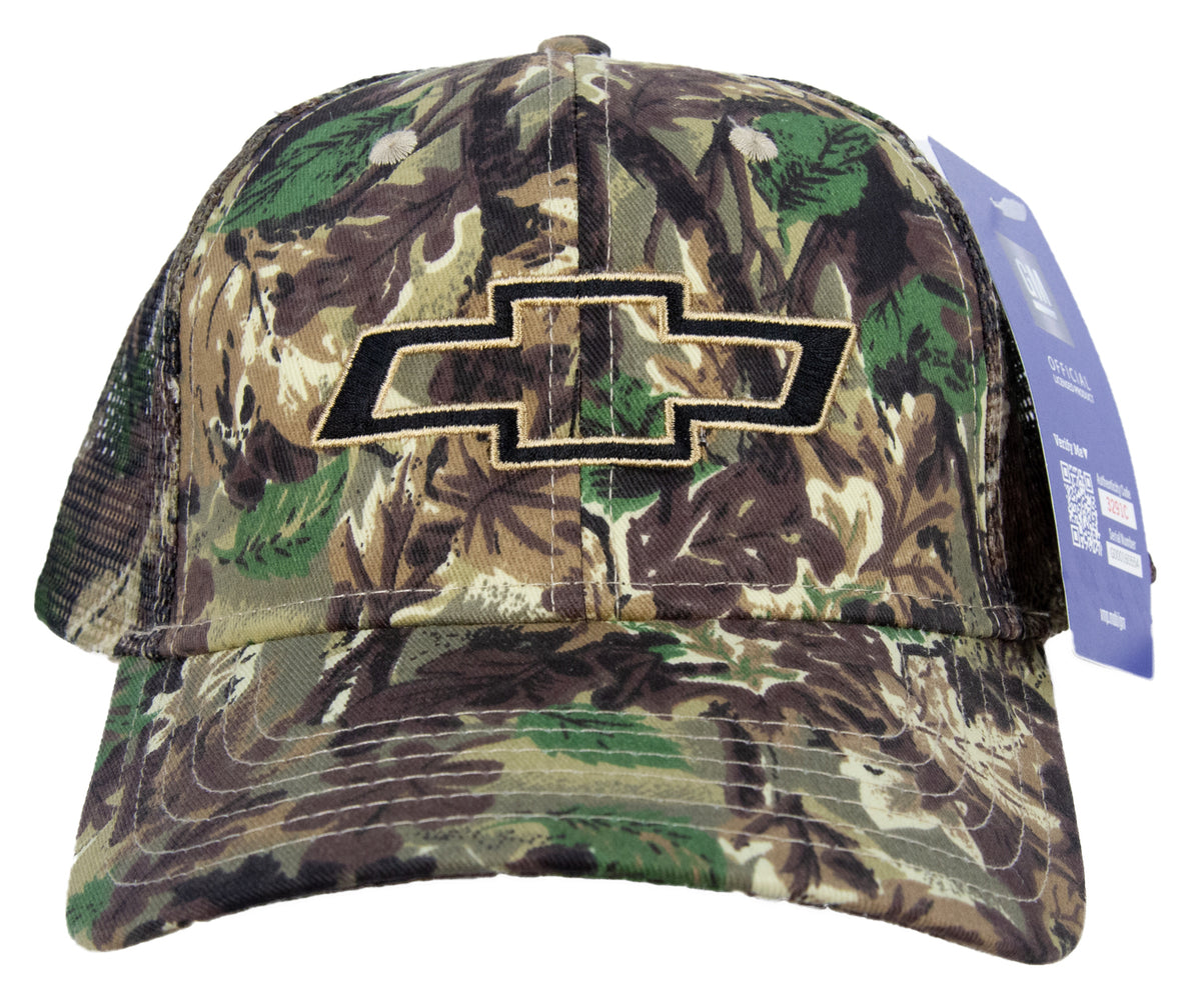 Chevy Hat Camoflauge Embroidered Cap