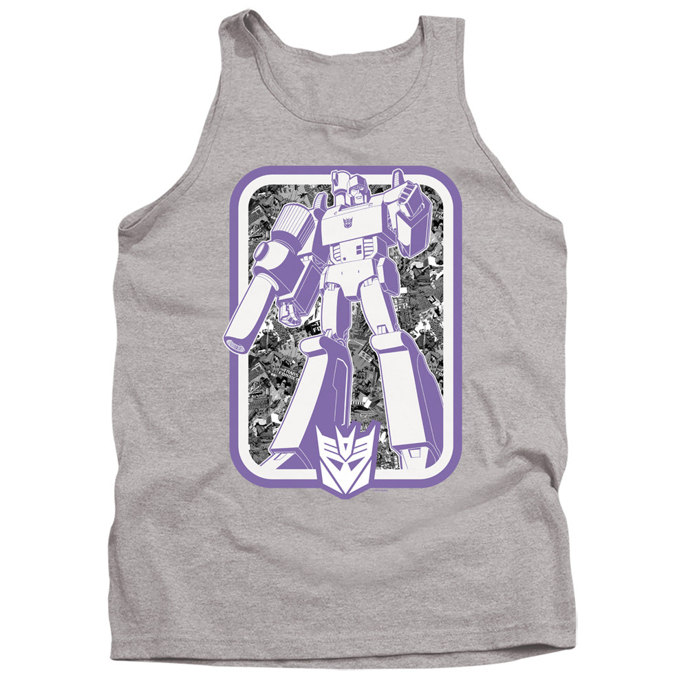 Transformers Tanktop Megatron Stance Heather Tank