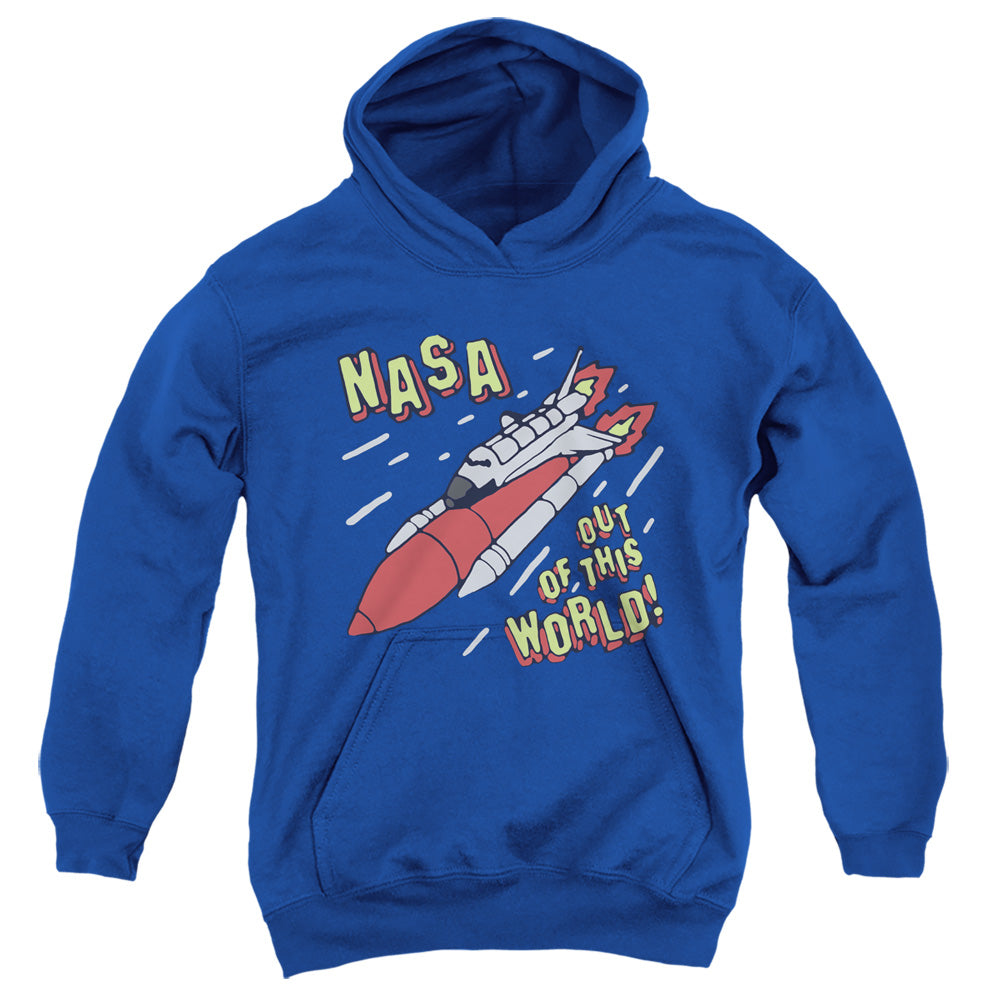 NASA Apollo 11 Kids Hoodie Out of this World Royal Hoody