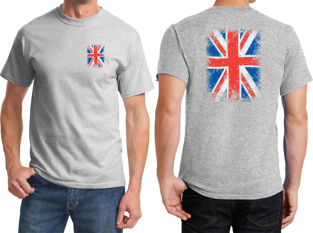 Union Jack T-shirt Front and Back